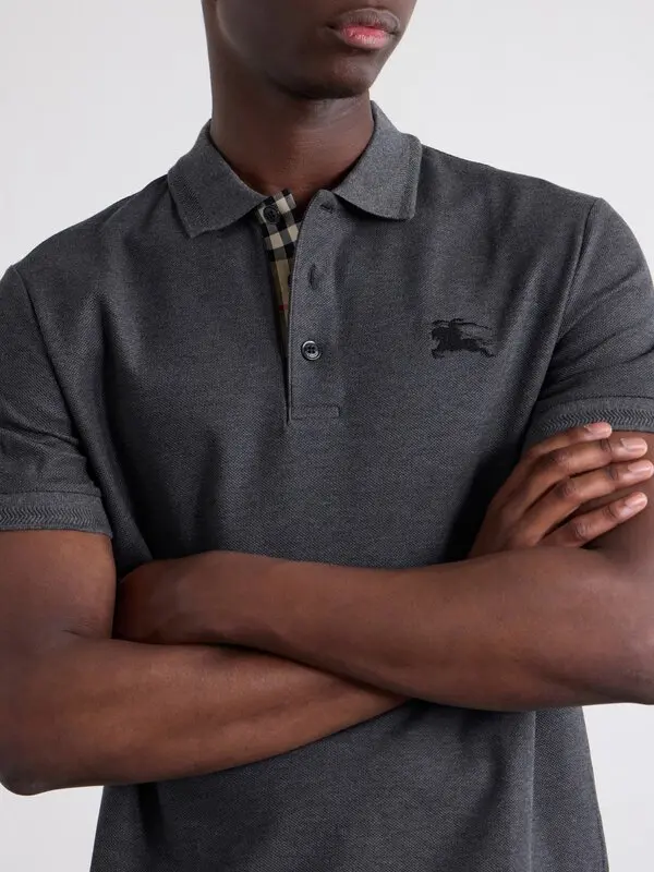 Burberry Eddie Cotton Polo Shirt