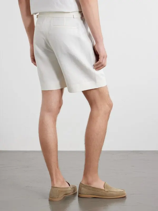GOD'S TRUE CASHMERE Straight-leg Shorts - White