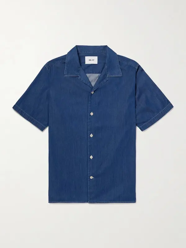 Nn07 Julio 5765 Cotton-chambray Shirt