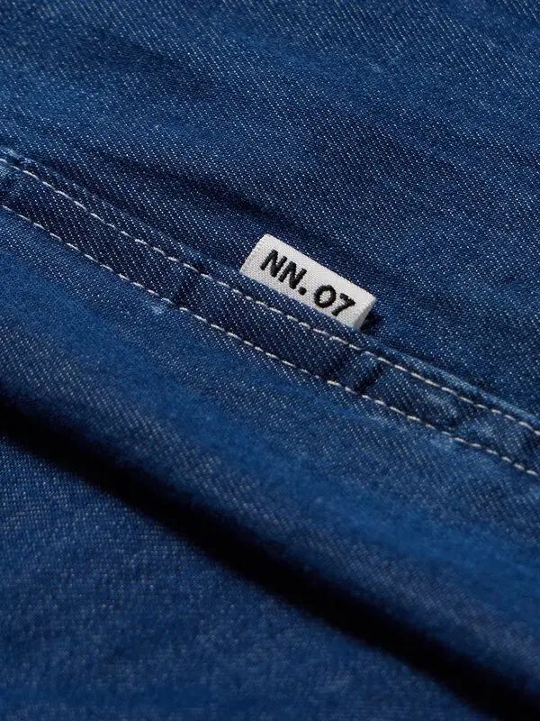 Nn07 Julio 5765 Cotton-chambray Shirt
