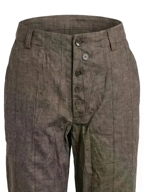 ALEKSANDR MANAMÏS Paneled Buttoned Trousers