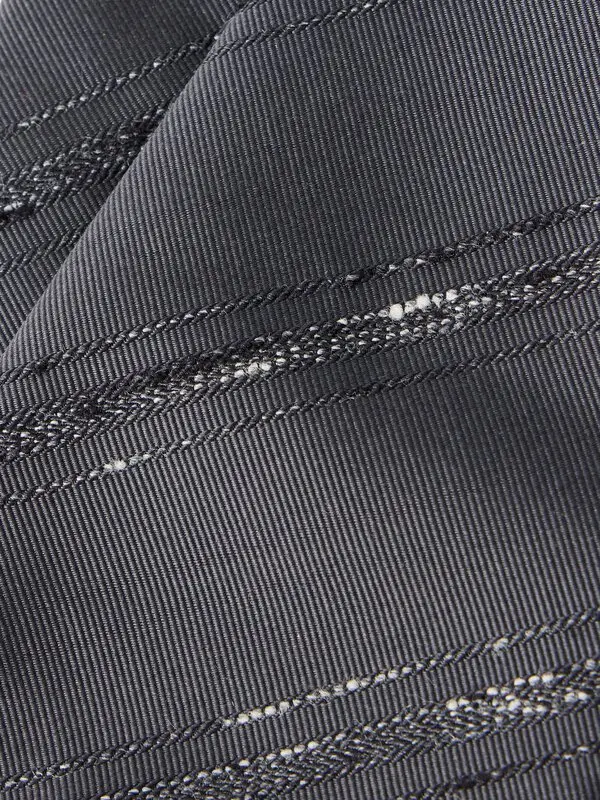 Brunello Cucinelli 8cm Striped Silk And Cotton-blend Neck Tie