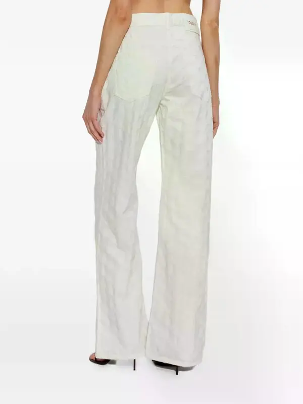 Off-White Monogram Pattern Jeans