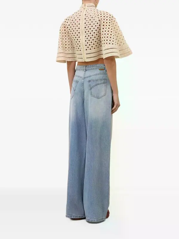 Zimmermann Indra Wide-leg Jeans - Light Wash