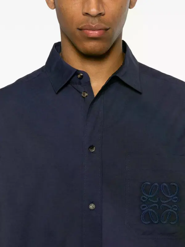 Loewe Anagram-embroidered Shirt