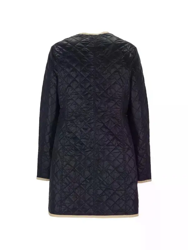 HUSKY Quilted Contrast-trim Jacket