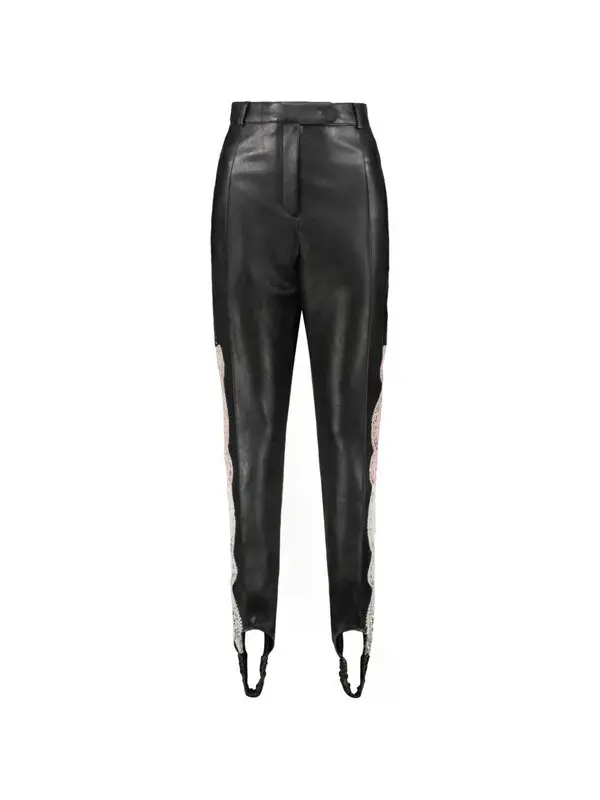 ELLERY Lace-insert Stirrup Trousers