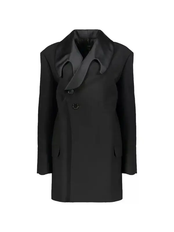 ELLERY Double-breasted Coat - Black