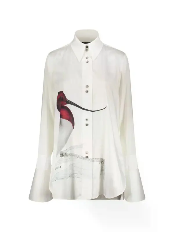 ELLERY Bird Print Shirt