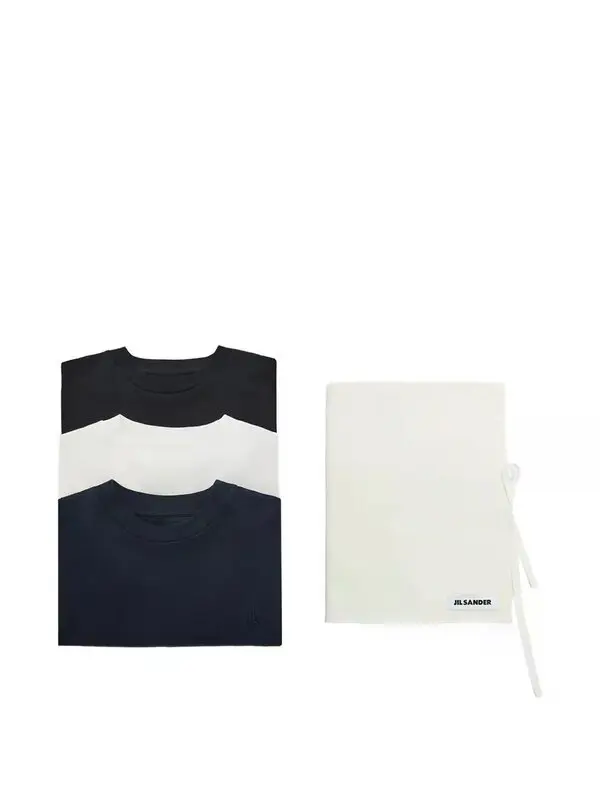 JIL SANDER Logo-embroidered T-shirts