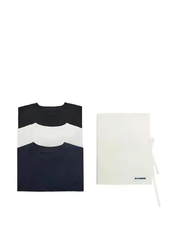 JIL SANDER Monogram-embroidered Long-sleeve T-shirt