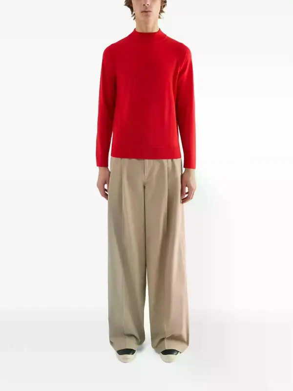 JIL SANDER Mock Neck Sweater
