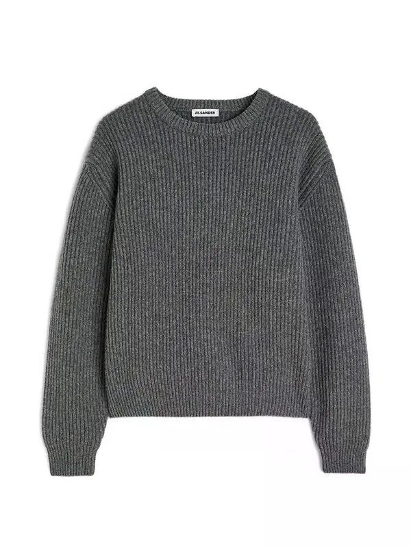 JIL SANDER Rib-knit Wool Sweater