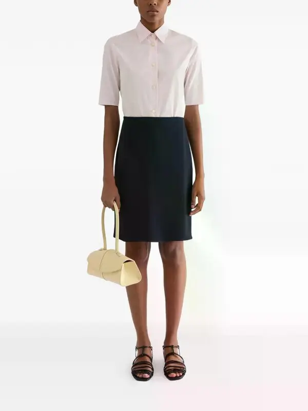 JIL SANDER Embroidered Poplin Shirt