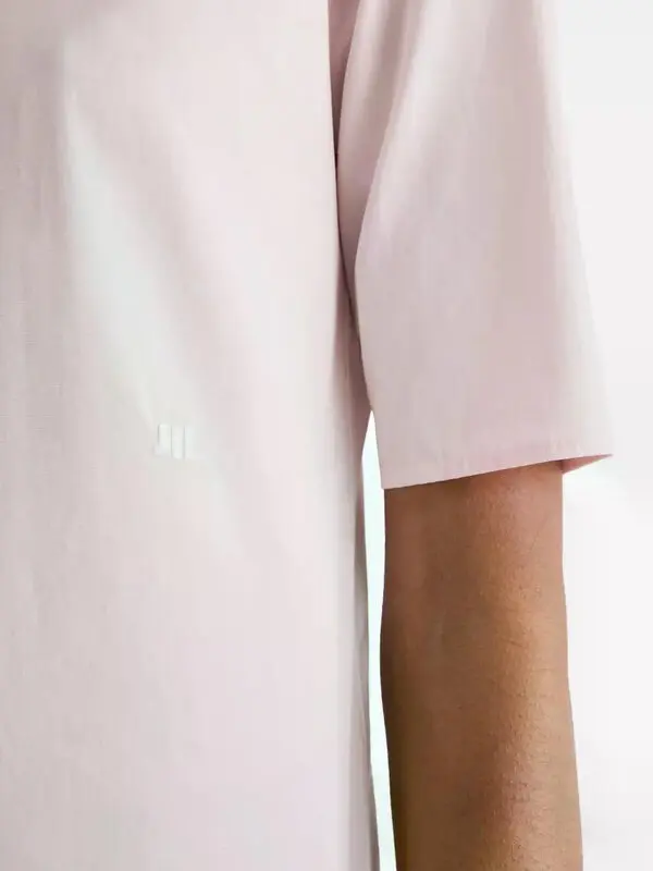 JIL SANDER Embroidered Poplin Shirt