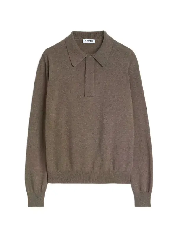 JIL SANDER Zip-fastening Wool Sweater