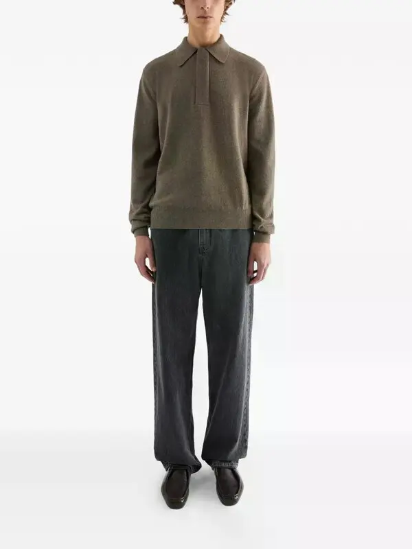 JIL SANDER Zip-fastening Wool Sweater