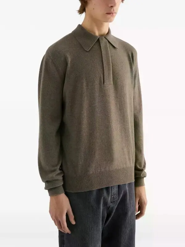 JIL SANDER Zip-fastening Wool Sweater