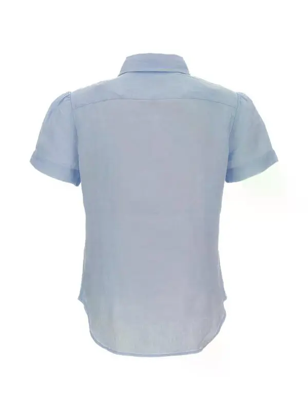 Polo Ralph Lauren Embroidered Logo Short Sleeve Shirt - Blue