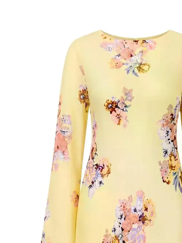 Hemant & Nandita Kysha Maxi Dress - Yellow