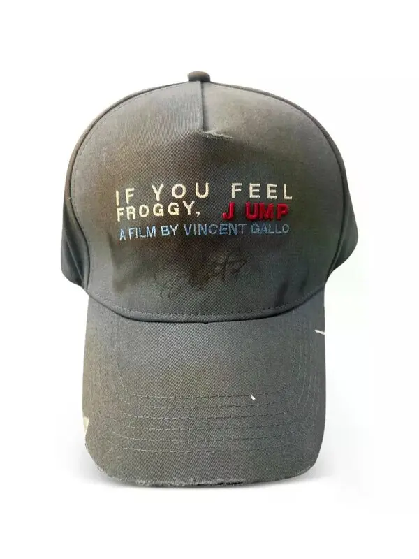 PALY Gallo Embroidered 5-panel Baseball Cap - Grey