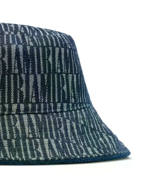 Amiri Jacquard Logo Bucket Hat