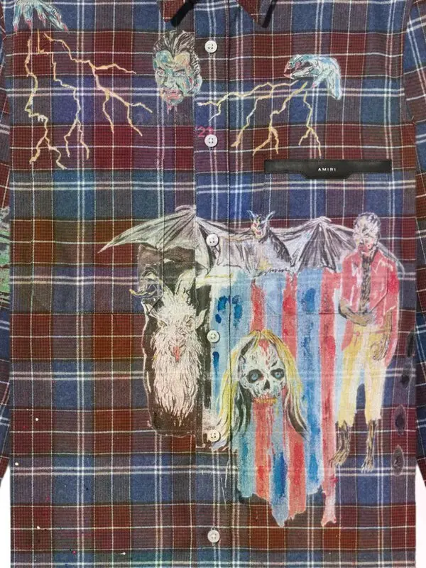 Amiri Wes Lang Blood 38' Shirt