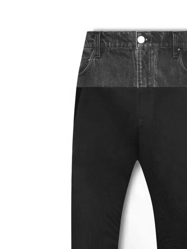Amiri Hybrid Drawstring-cuff Track Pants
