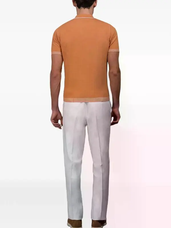 MOORER Coty Half-zip Sweater