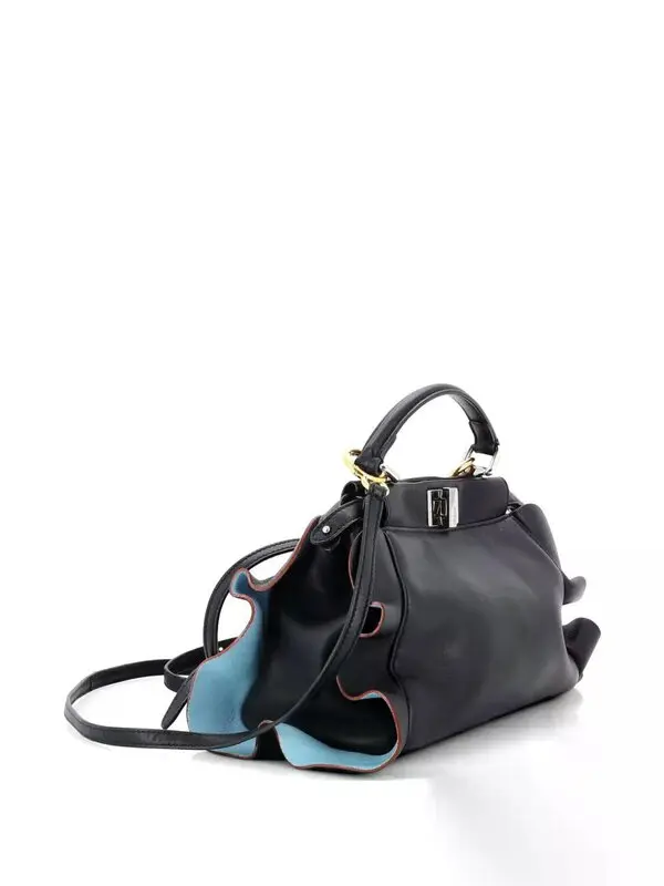 Fendi Wave Peekaboo Mini Satchel