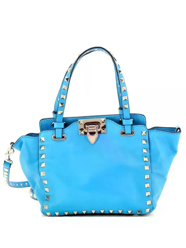 Valentino Garavani Rockstud Soft Leather Small Tote Bag