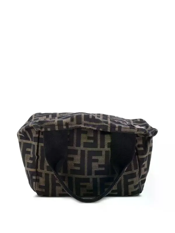 Fendi Vintage 1925 Cosmetic Mini Tote Bag - Brown
