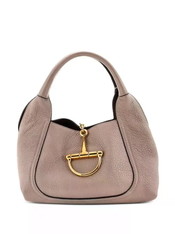 Gucci Softbit Leather Medium Hobo Bag - Neutrals