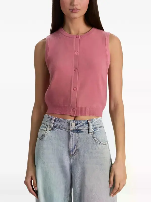 Alice + Olivia Loly Sleeveless Knit Top