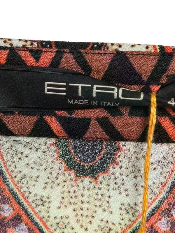 Etro Paisley Print Mini Dress