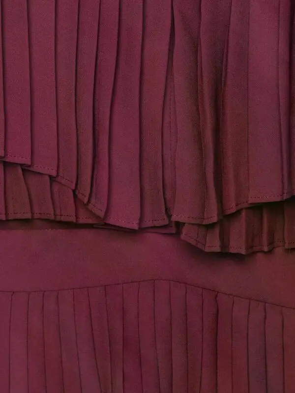 Elie Saab Pleated Halter-neck Dress