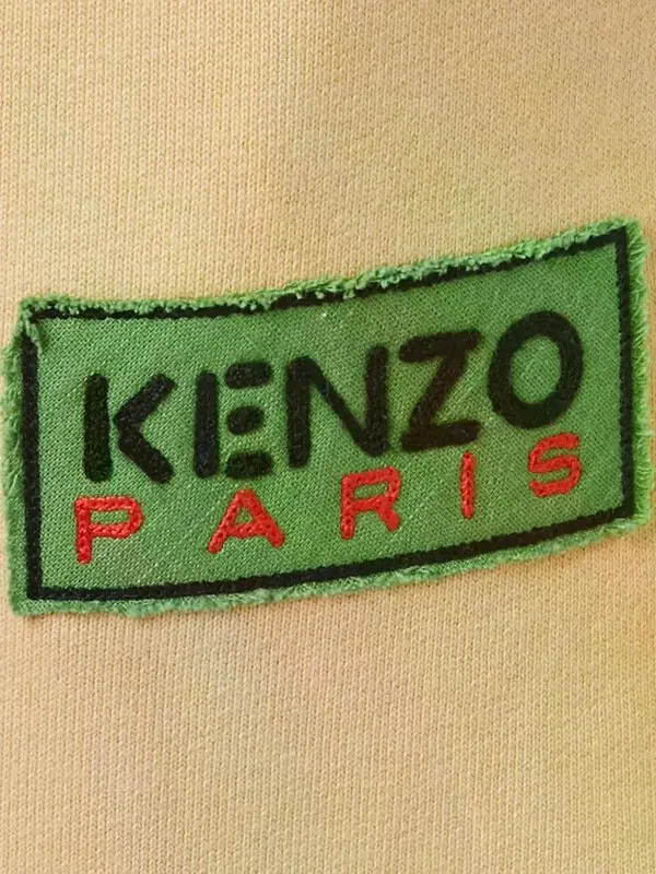 Kenzo Appliqué Cotton Joggers