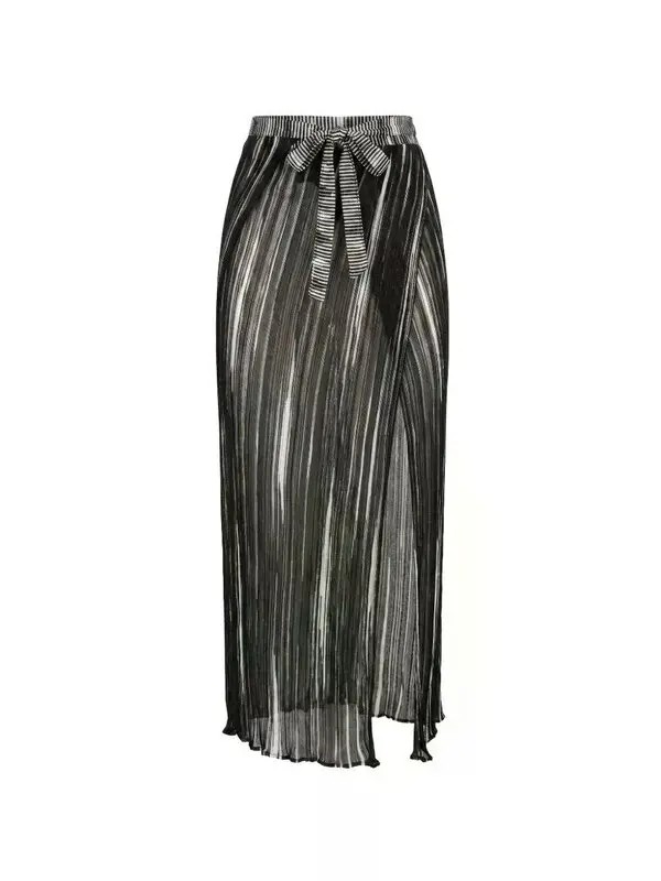 Missoni Striped Skirt - Black