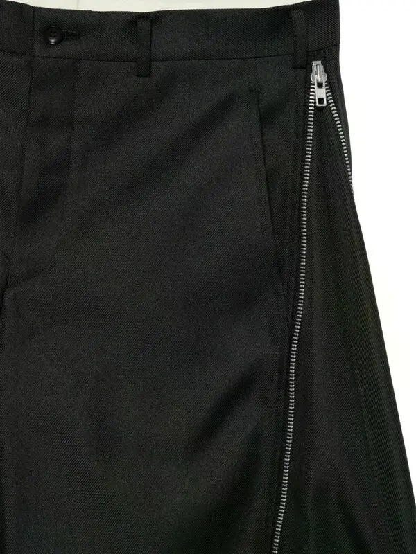 Comme Des Garçons Curved Leg Trousers
