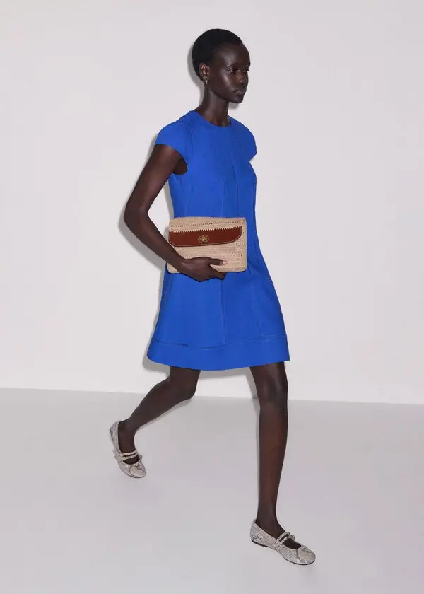 ME+EM Crease-less Linen A-line Mini Dress