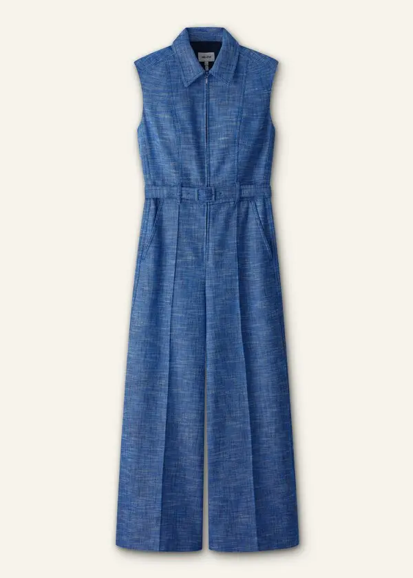 ME+EM Wide Leg Cropped Jumpsuit