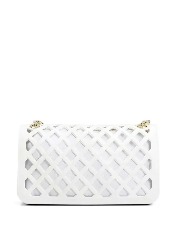 MARC ELLIS Cut-out Detail Shoulder Bag - White