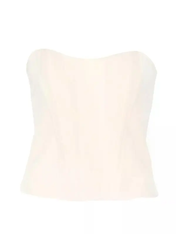Raquel Diniz Elena Corset Top - Neutrals