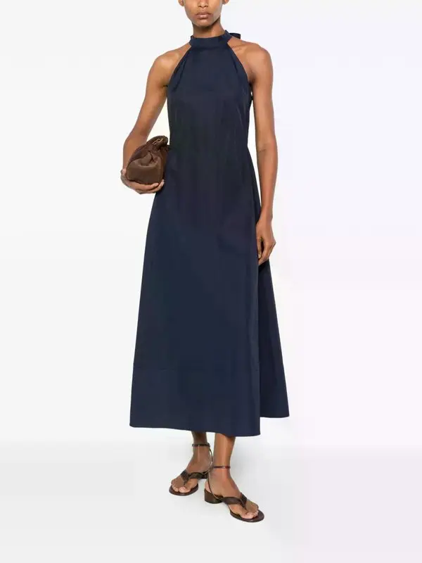 PENNYBLACK Halterneck Back-tie Midi Dress