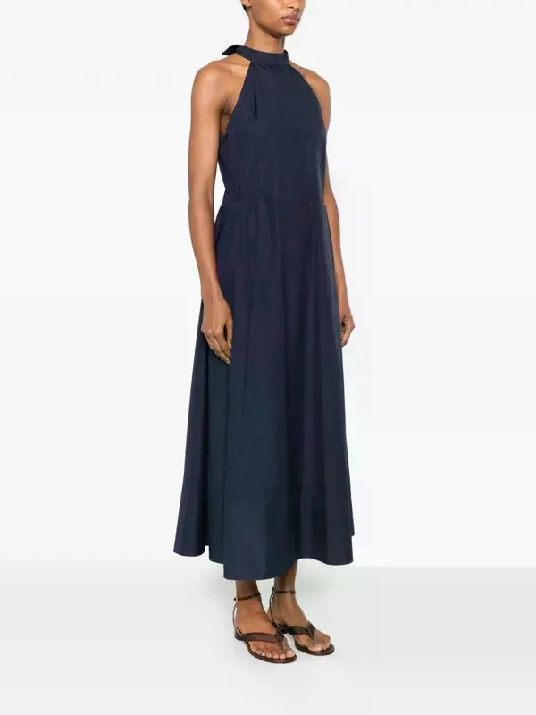 PENNYBLACK Halterneck Back-tie Midi Dress