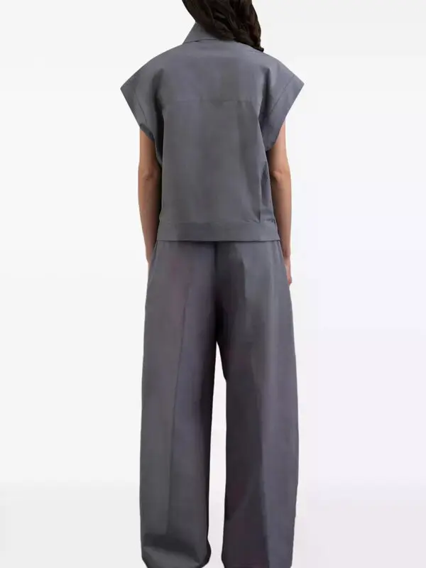 MOORER Sleeveless Shirt