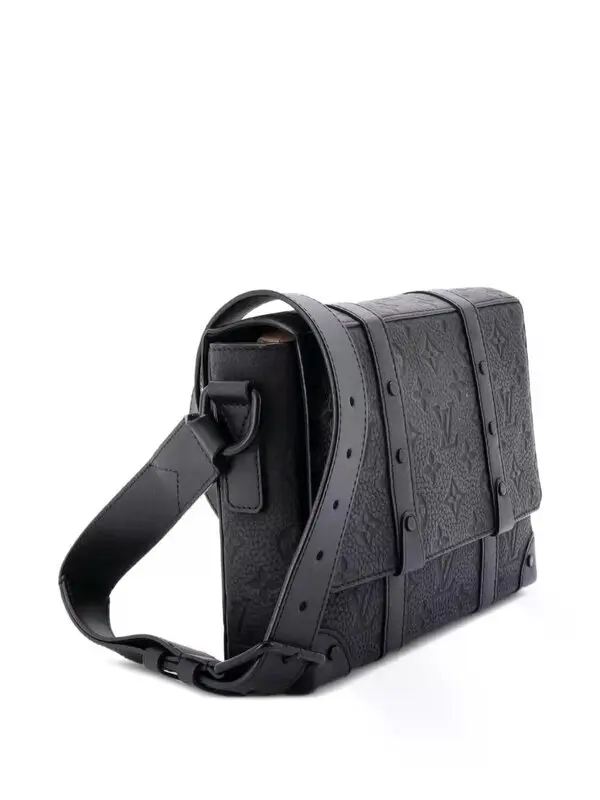 LOUIS VUITTON Monogram Taurillon Leather Pm Messenger Bag