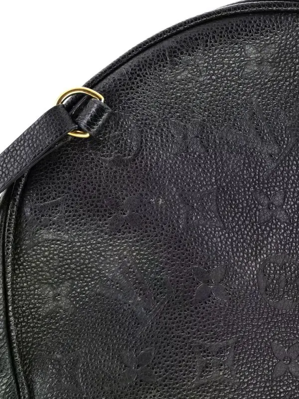 LOUIS VUITTON Boite Chapeau Souple Bag Monogram Empreinte Leather Mm - Black