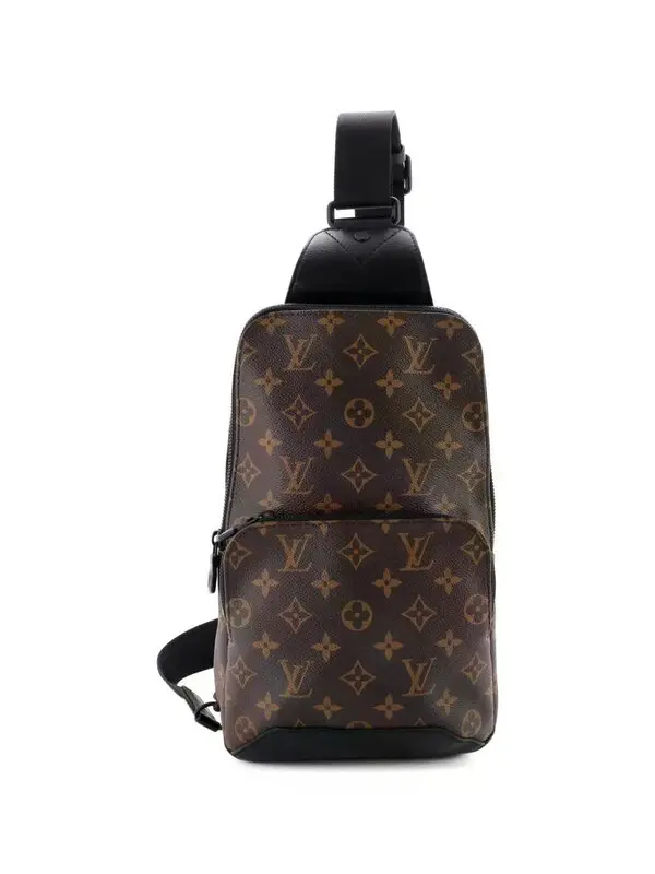 LOUIS VUITTON Avenue Sling Bag Monogram Canvas - Brown