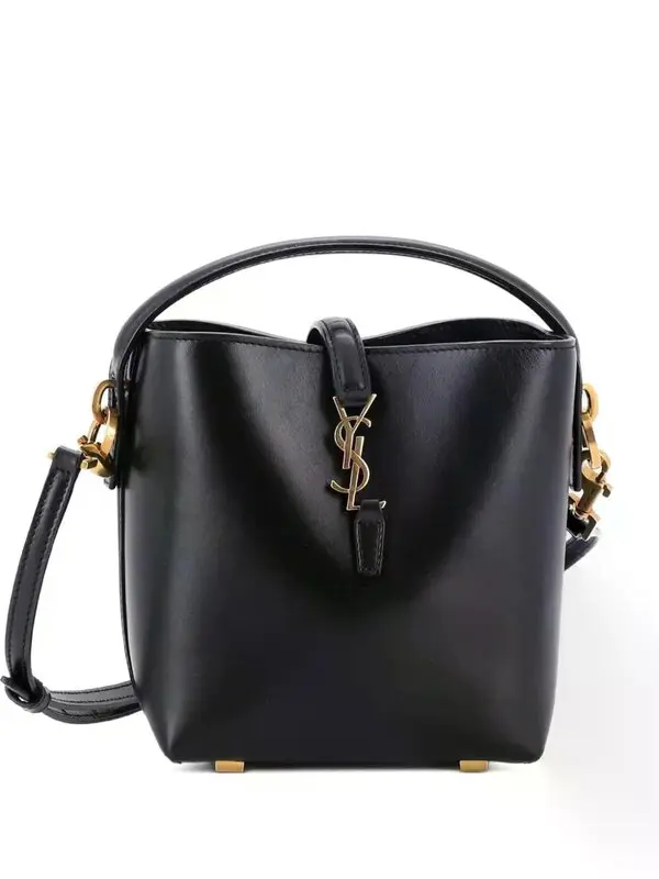 Saint Laurent Le 37 Mini Bucket Bag - Black